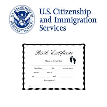 Birth Certificate Translation Services for USCIS, $20 per page,